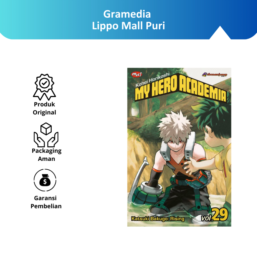 Jual Gramedia Lippo Mall Puri - My Hero Academia 29 | Shopee Indonesia