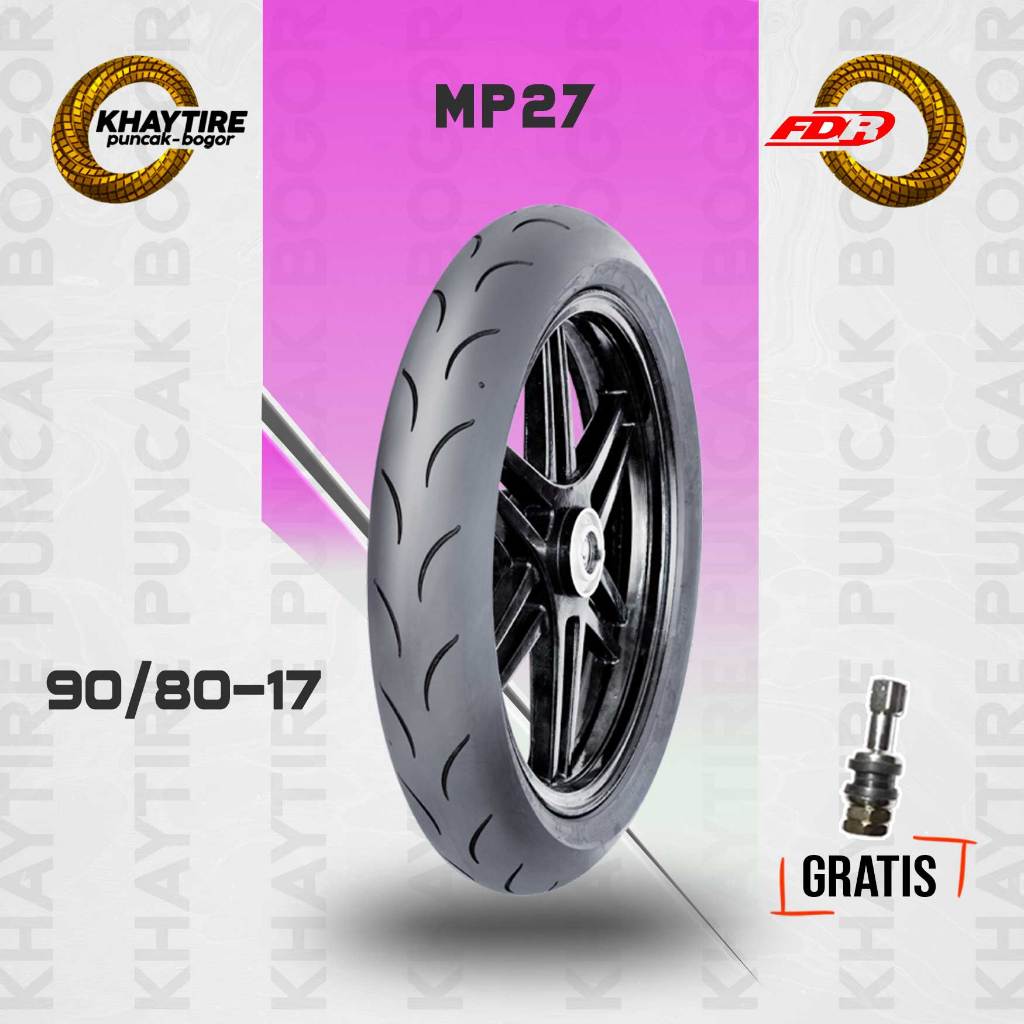 Jual Ban Motor Bebek - FDR SPORT MP27 90/80-17 Tubeless | Shopee Indonesia