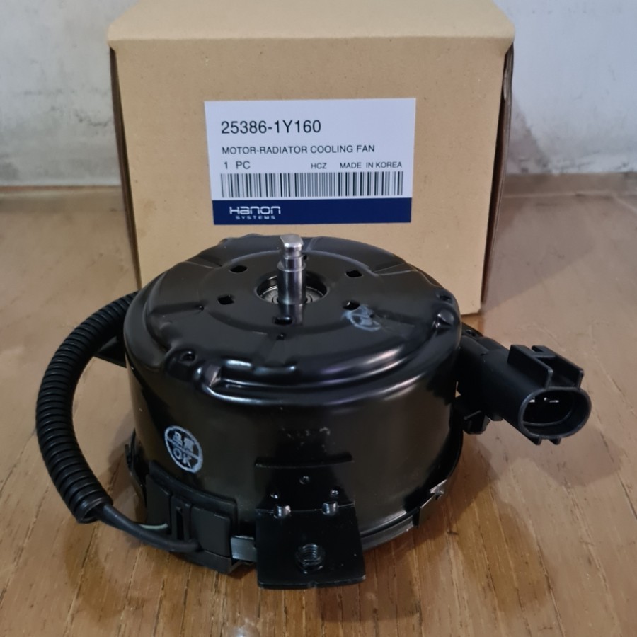 Jual MOTOR FAN RADIATOR SOKET 2pin 160watt KIA ALL NEW PICANTO 25386 ...