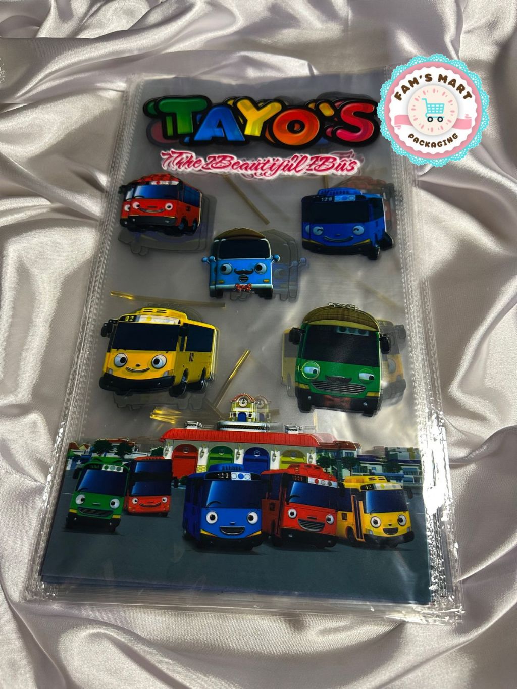 Jual Plastik Ulang Tahun Karakter Tayo / Plastik Bingkisan Snack / Opp ...