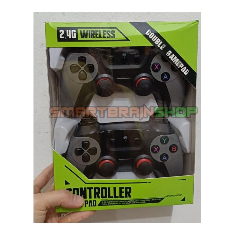 Jual Gamepad Wireless Double Untuk PC Laptop Android TV Box | Shopee ...
