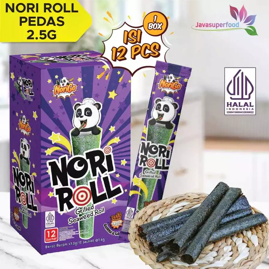Jual Nori Roll Barbeque 1 BOX ( 12 pcs ) | Shopee Indonesia