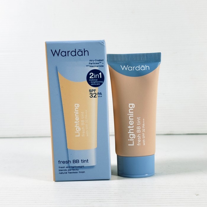 Jual h Wardah BB lightening beauty balm cream spf 32 PA+++ natural 30 ml kemasan baru | Shopee ...