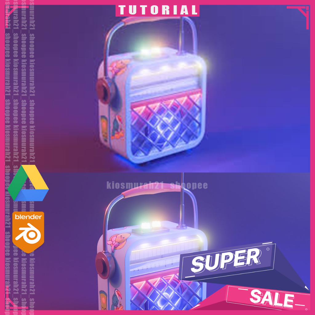 Jual Blender 3D - Best Blender practice for Begginers Modeling to ...