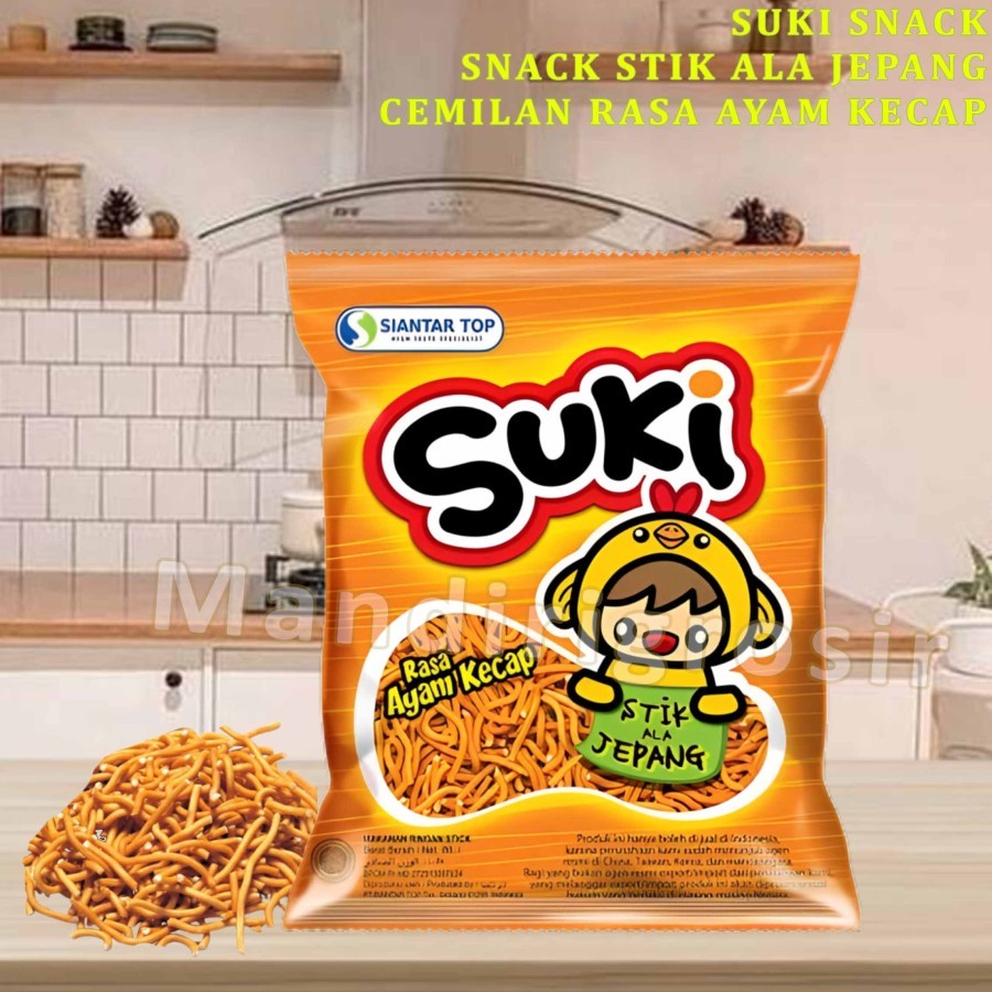Jual Snack Stik Ala Jepang * Suki Snack * Cemilan Snack Rasa Ayam Kecap ...