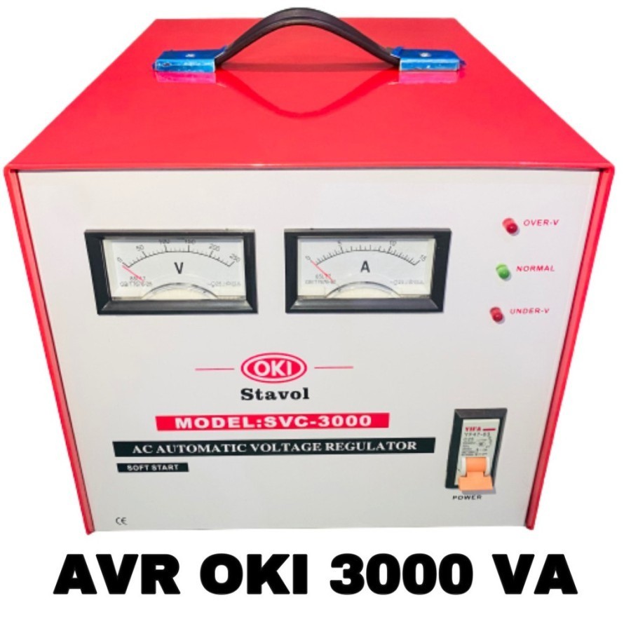 Jual Stabilizer Stavol Oki 3000W / Stavolt OKI 3000 Watt / Stabiliser ...