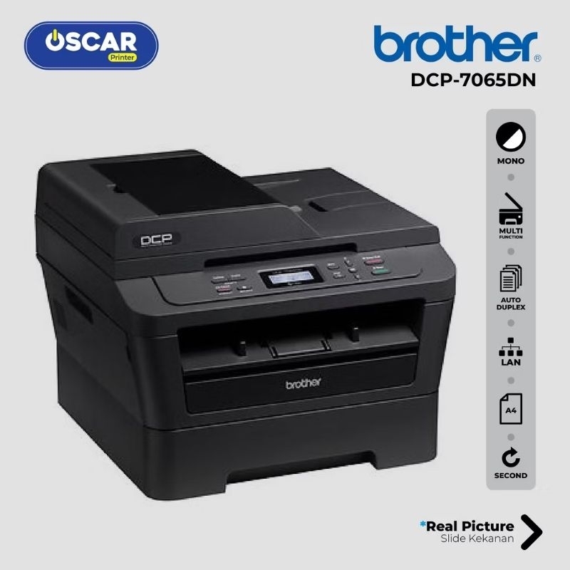 Jual Mesin Fotocopy Mini Brother DCP-7065dn cetak lewat HP | Shopee ...
