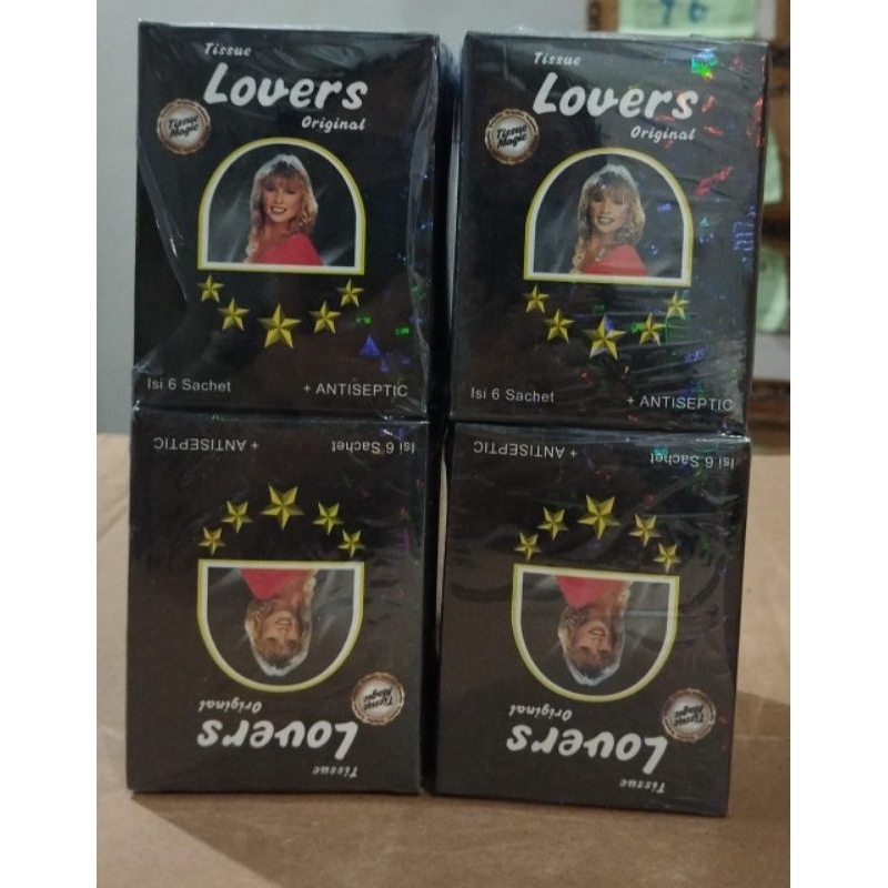 Jual Tissue Lovers Original / Tissue Magic (1 Box isi 6 pcs) | Shopee ...