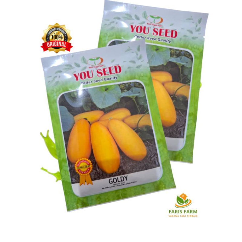 Jual Benih Timun Suri GOLDY 10 gram Asli Cap You Seed Unggul (100% original) | Shopee Indonesia