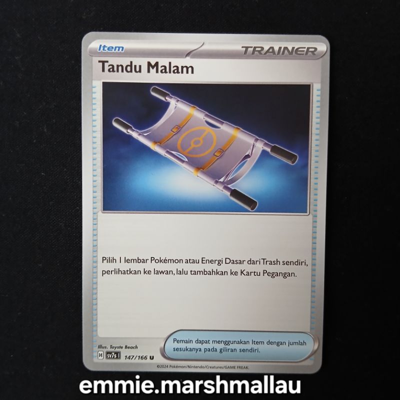 Jual Tandu Malam Pokemon TCG sv7s Original Asli | Shopee Indonesia