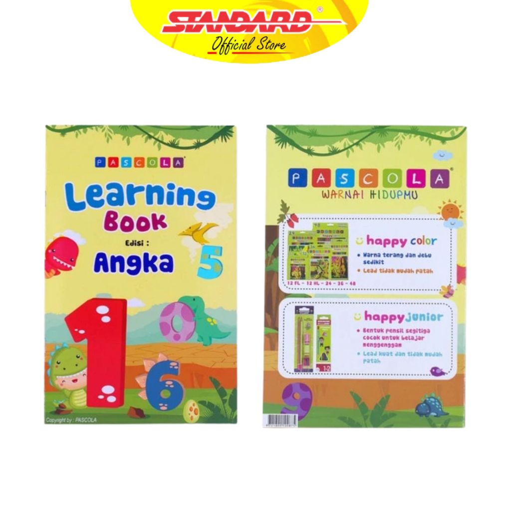 Jual PASCOLA Learning Book, Edisi : Menulis Huruf Besar dan Kecil ...
