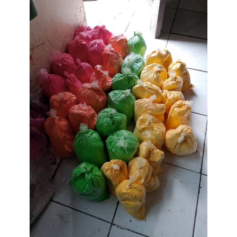 Jual bubuk holi 100 gram food grad, color run 100 gram, Holi powder ...