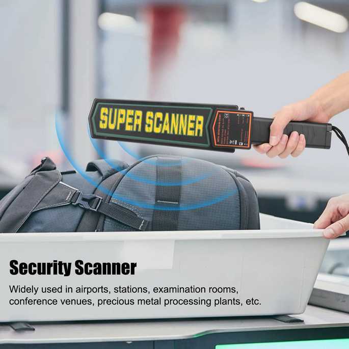 Jual ANENG MD303B Alat Detektor Logam - Security Metal Detector ...