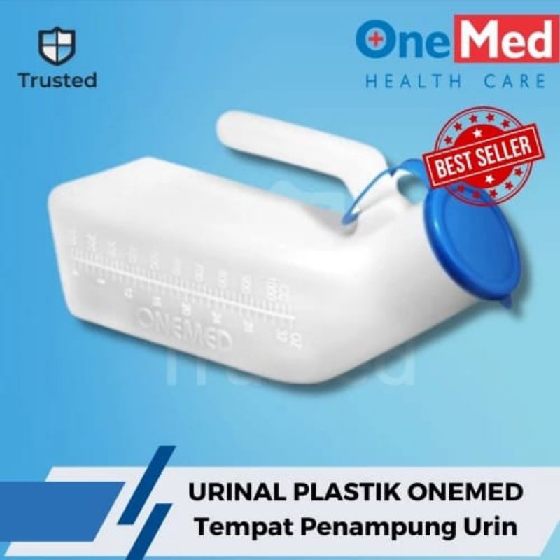 Jual Pispot urine Onemed Original + Tutup / pispot urine laki laki ...