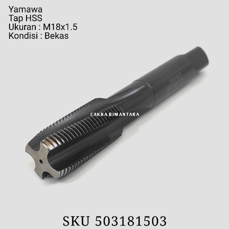 Jual Yamawa Tap M18x1.5 LSP Taping Machine M18x1.5 Japan m18 x 1.5 ...