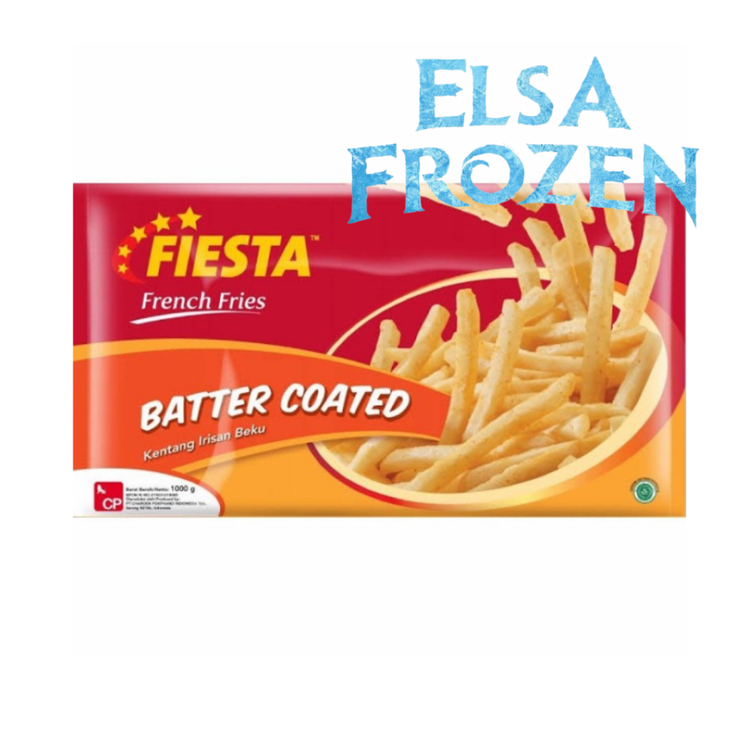 Jual FIESTA KENTANG GORENG BATTER COATED 1KG FRENCH FRIES | Shopee ...