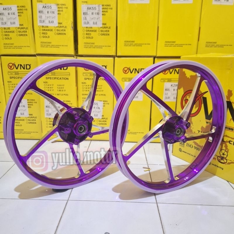 Jual Pelek velg VND KZR Mx king V1 Mx king V2 Vixion new | Shopee Indonesia