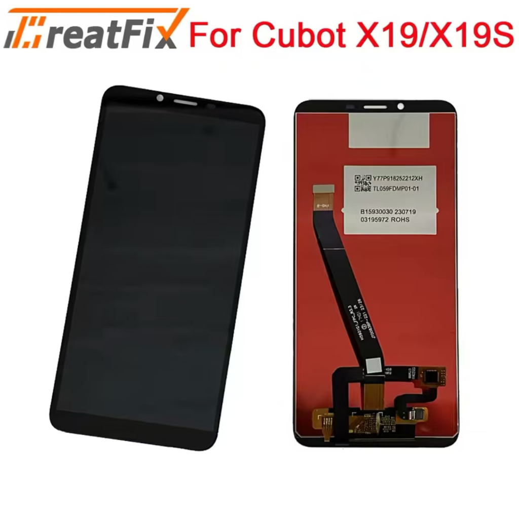 Jual Cubot X19/X19S Screen Assembly LCD Screen Touch Screen LCD Display ...