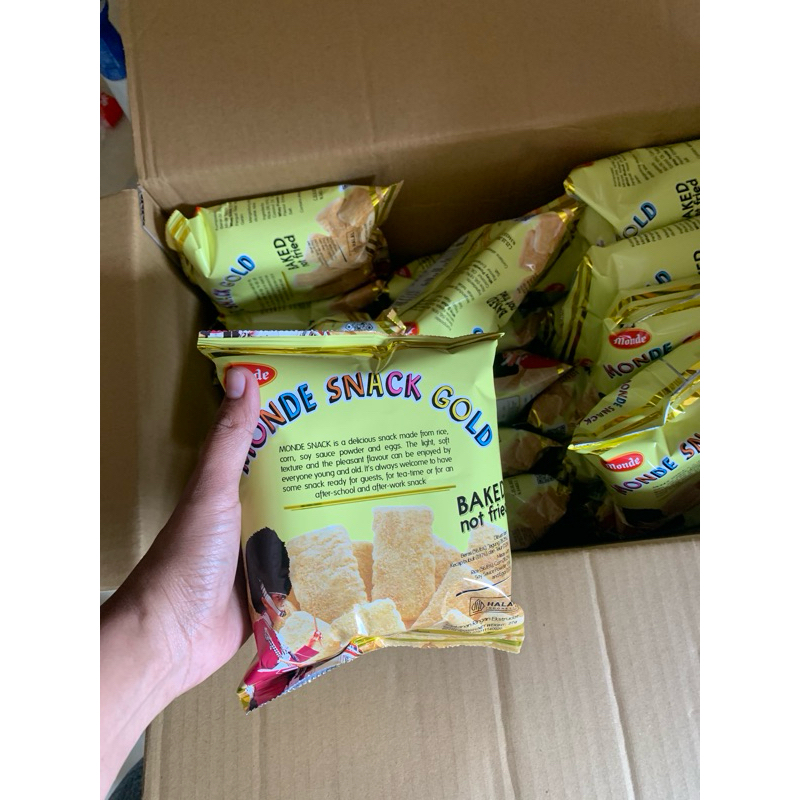 Jual Monde Snack Gold serena 27gr | Shopee Indonesia