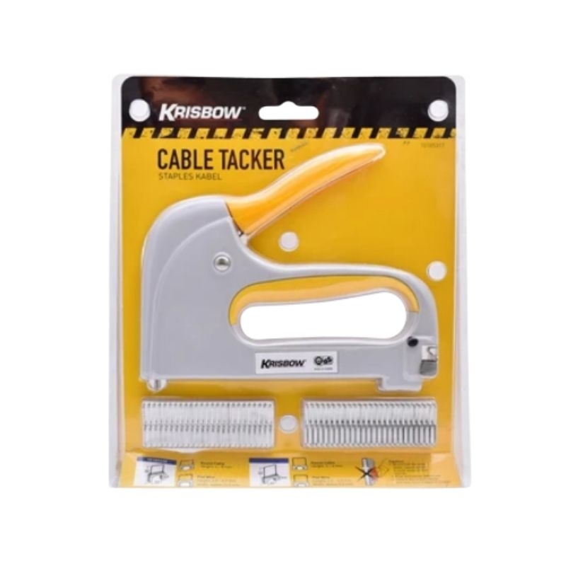 Jual Staples Tembak/Cable Tacker - KRISBOW | Shopee Indonesia