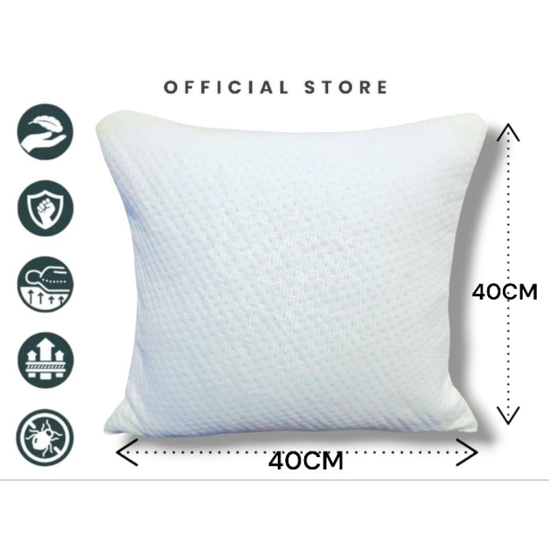 Jual BANTAL SOFA BANTAL KURSI UKURAN 40x40CM BUSA MEMORYFOAM | Shopee ...