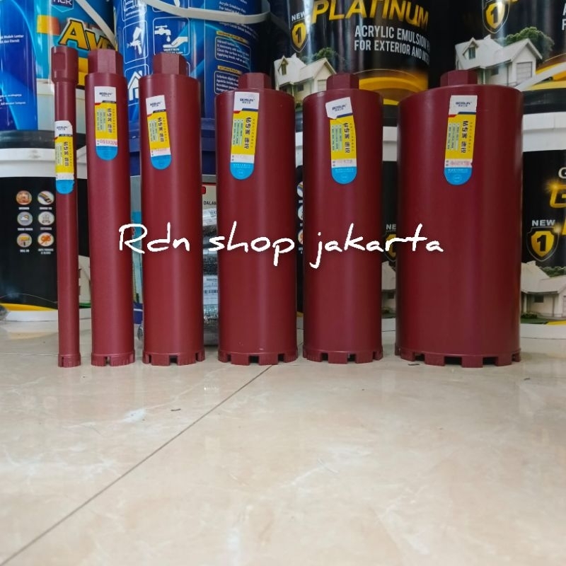 Jual Mata bor coring beton aspal 1"1.5"2" 2.5"3" 4" 5" 6" 7" 8 inch ...