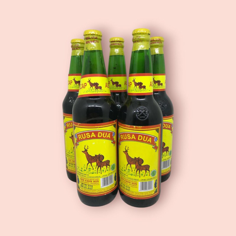 Jual kecap asin cap dua rusa 620 ml | Shopee Indonesia