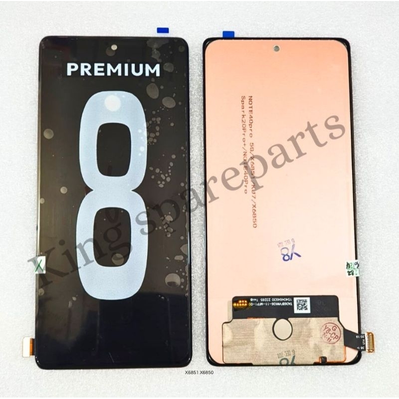 Jual LCD TOUCHSCREEN INFINIX NOTE 40 PRO X6850 / X6851 / X6851B / TECNO ...