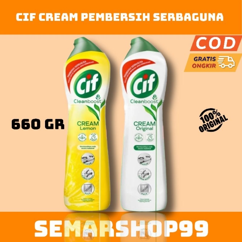 Jual CIF Cream Pembersih Serbaguna 660g | Shopee Indonesia