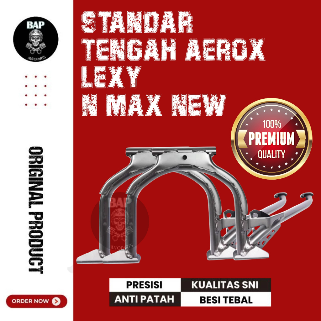 Jual STANDAR TENGAH YAMAHA AEROX - N MAX NEW - LEXY - STANDAR UNIVERSAL ...
