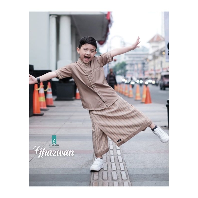 Jual KOKO ANAK GHAZWAN BY ELFATH SARCEL SARUNG CELANA BAJU MUSLIM ANAK ...