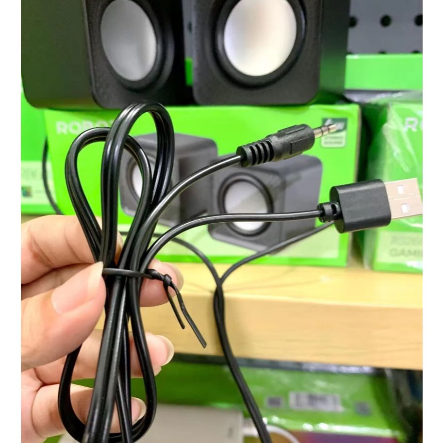 Jual SPEAKER ROBOT RS260 MULTIMEDIA USB GAMING SPIKER KABEL 3.5MM 4W ...