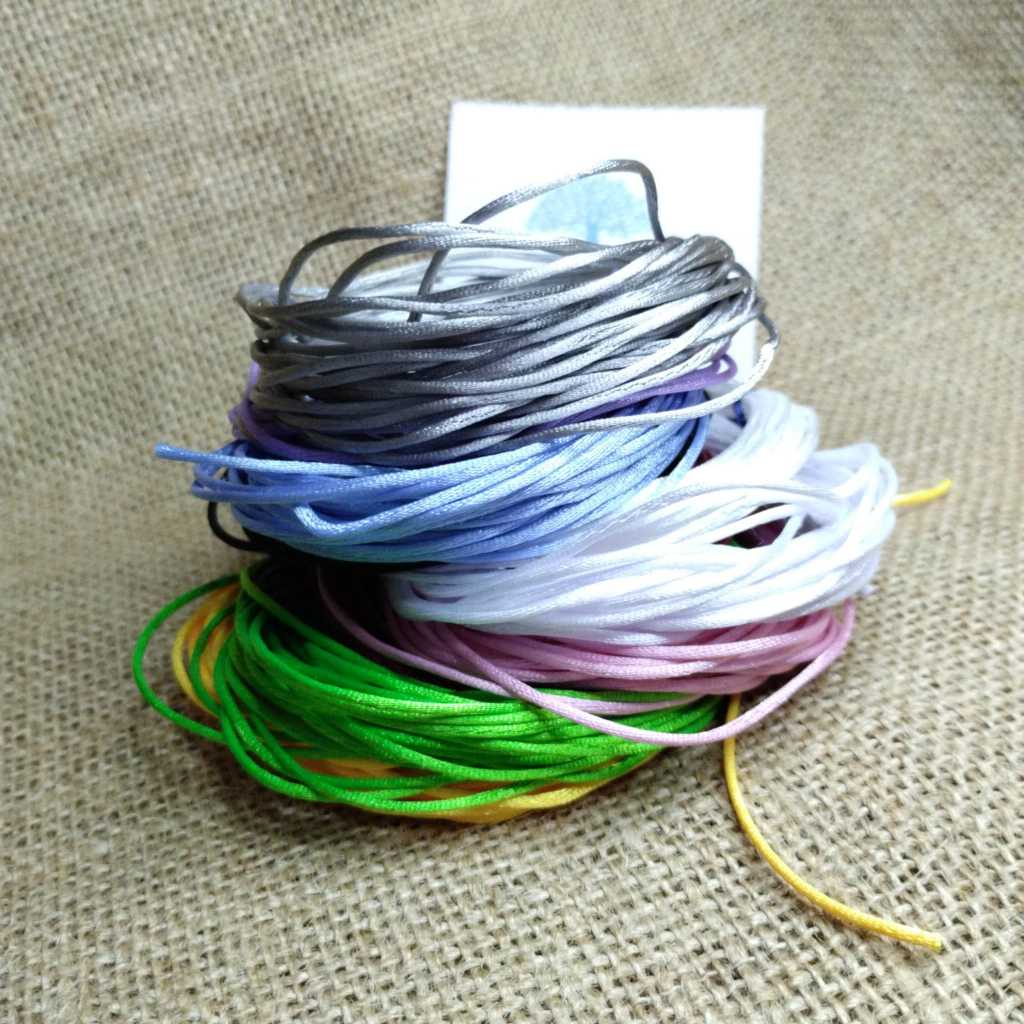 Jual Tali Satin 5 Meter untuk Kerajinan, Dekorasi, dan Pembuatan ...
