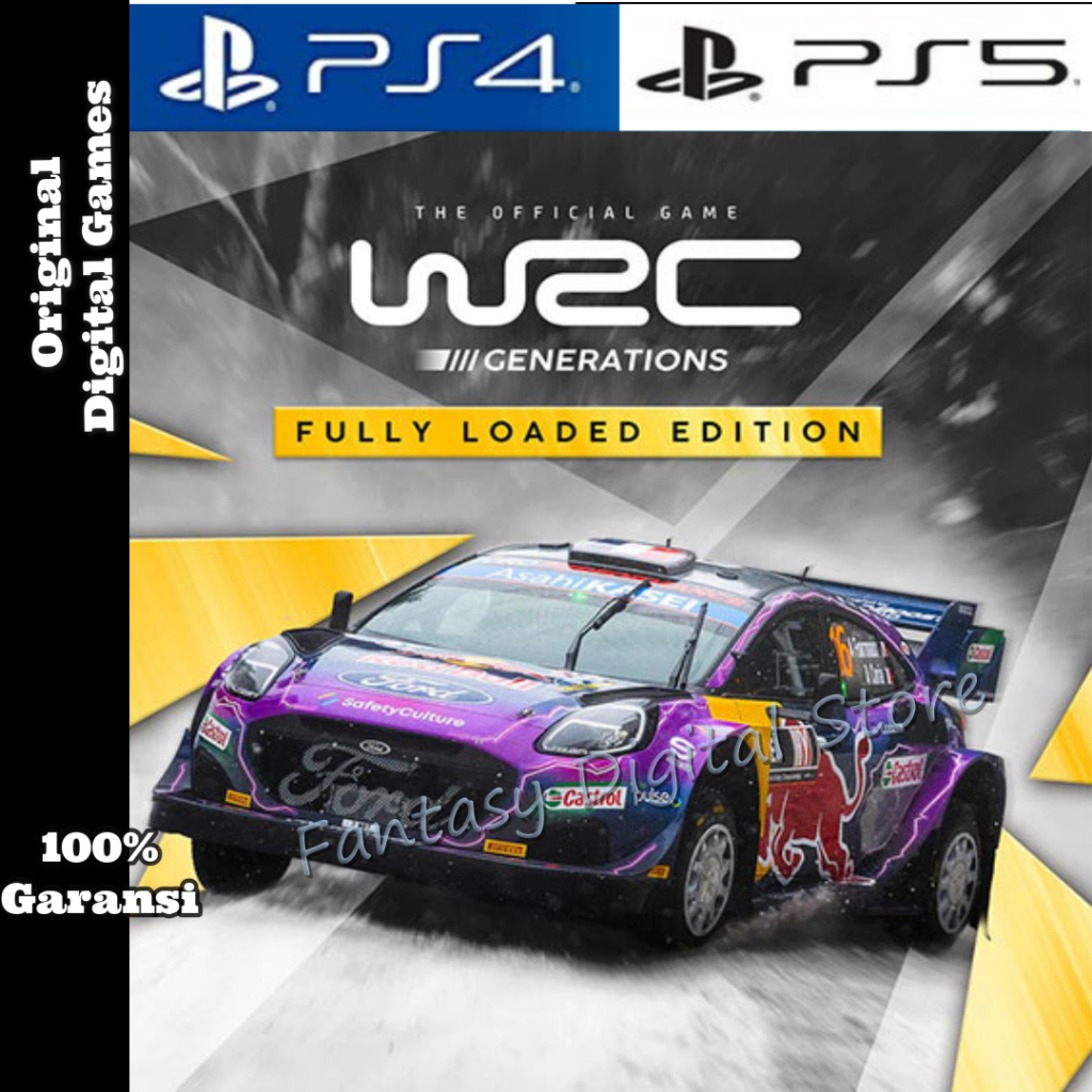 Jual WRC Generations - Fully Loaded PS4 PS5 Digital | Shopee Indonesia