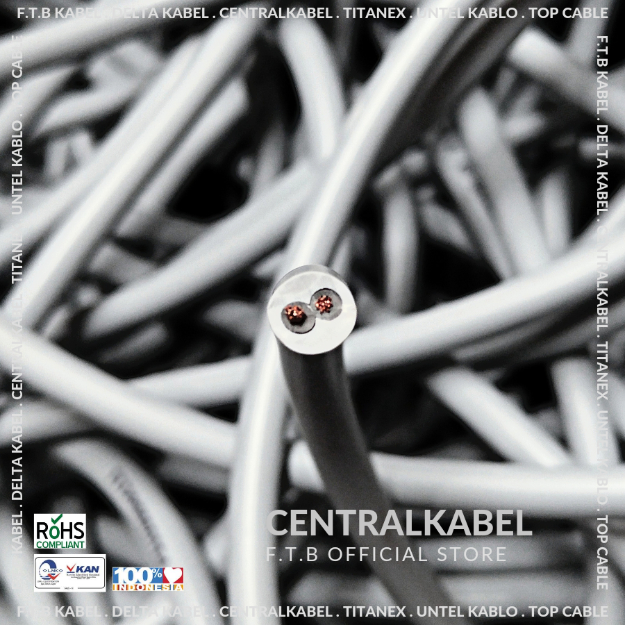 Jual YSLY-OZ 2x1 Sqmm 500V ( Kabel Kontrol YSLY 2X1mm CENTRAL / DELTA ...