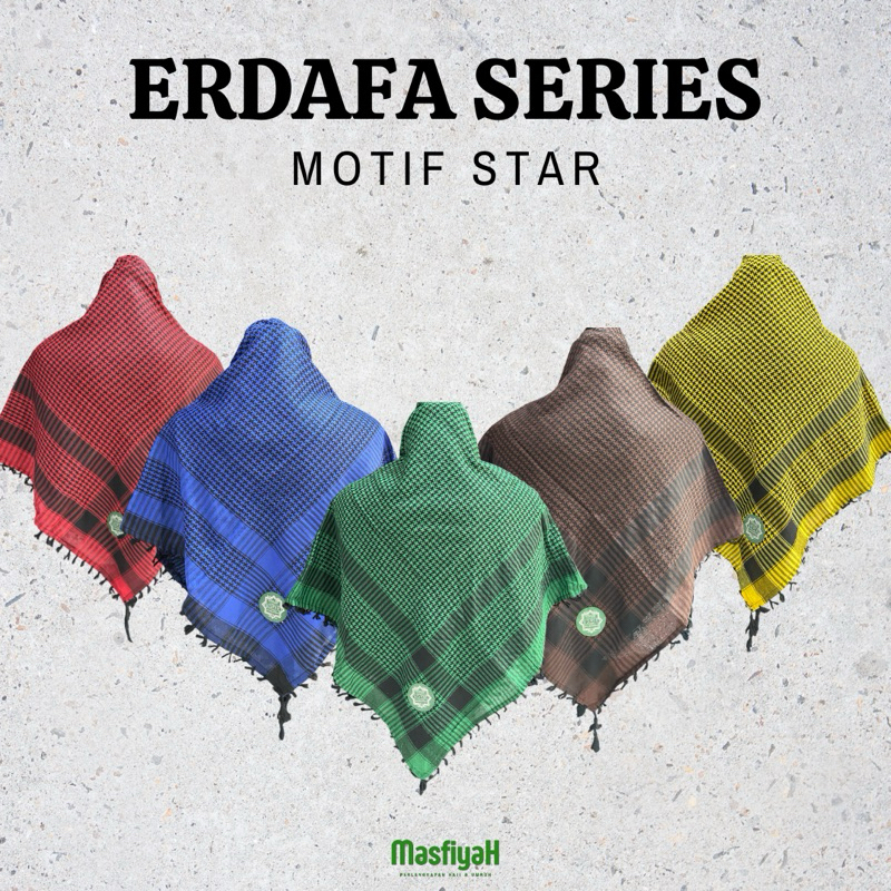 Jual Surban ERDAFA STAR Surban Murah Putih Kain Halus dan Adem Surban ...