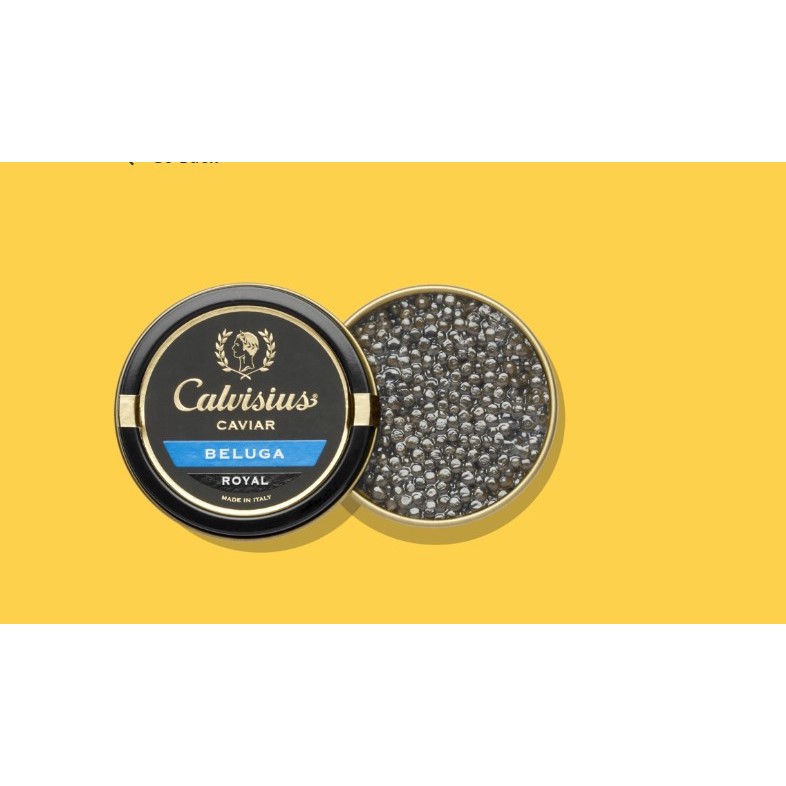 Jual Royal Caviar CALVISIUS BELUGA | Italian Beluga Caviar - Telur ikan ...