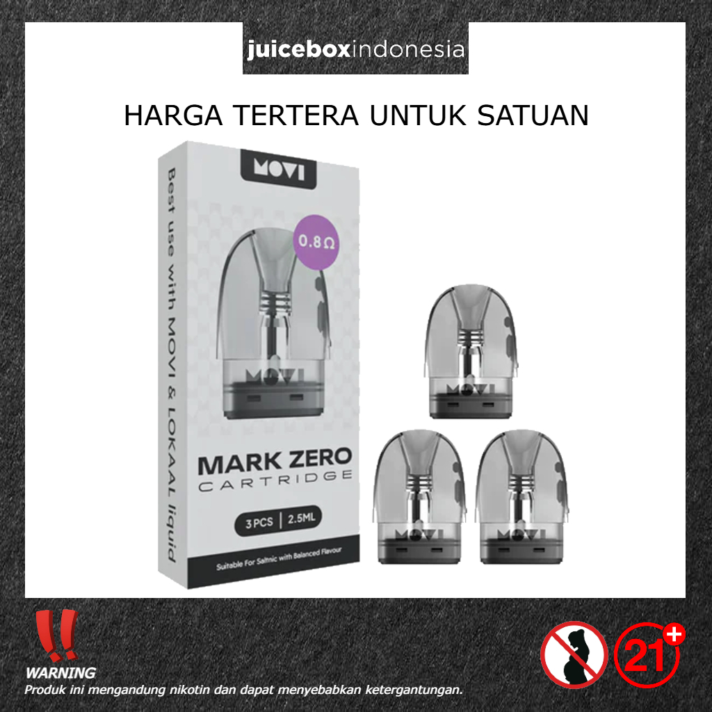 Jual Cartridge Movi Mark Zero Pod Authentic by Movi Project | Shopee Indonesia