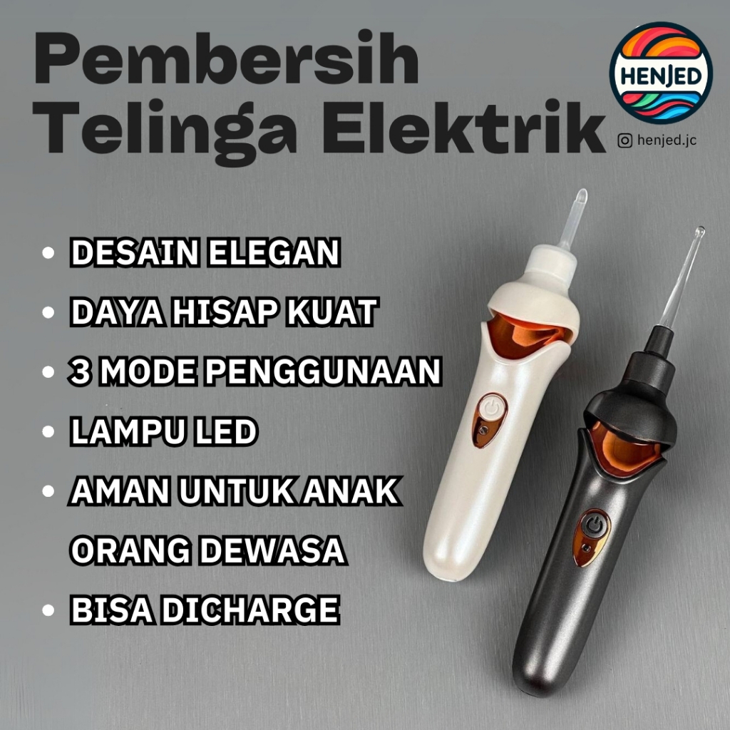 Jual Alat Penghisap Pembersih Kotoran Telinga Elektrik Anak Dewasa ...