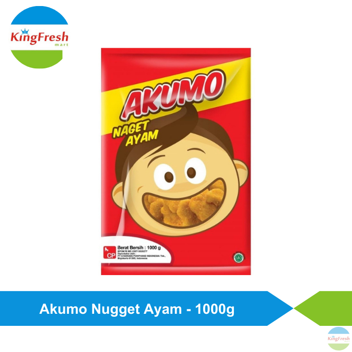 Jual Akumo Chicken Nugget 1.000 gr (1KG) | Shopee Indonesia