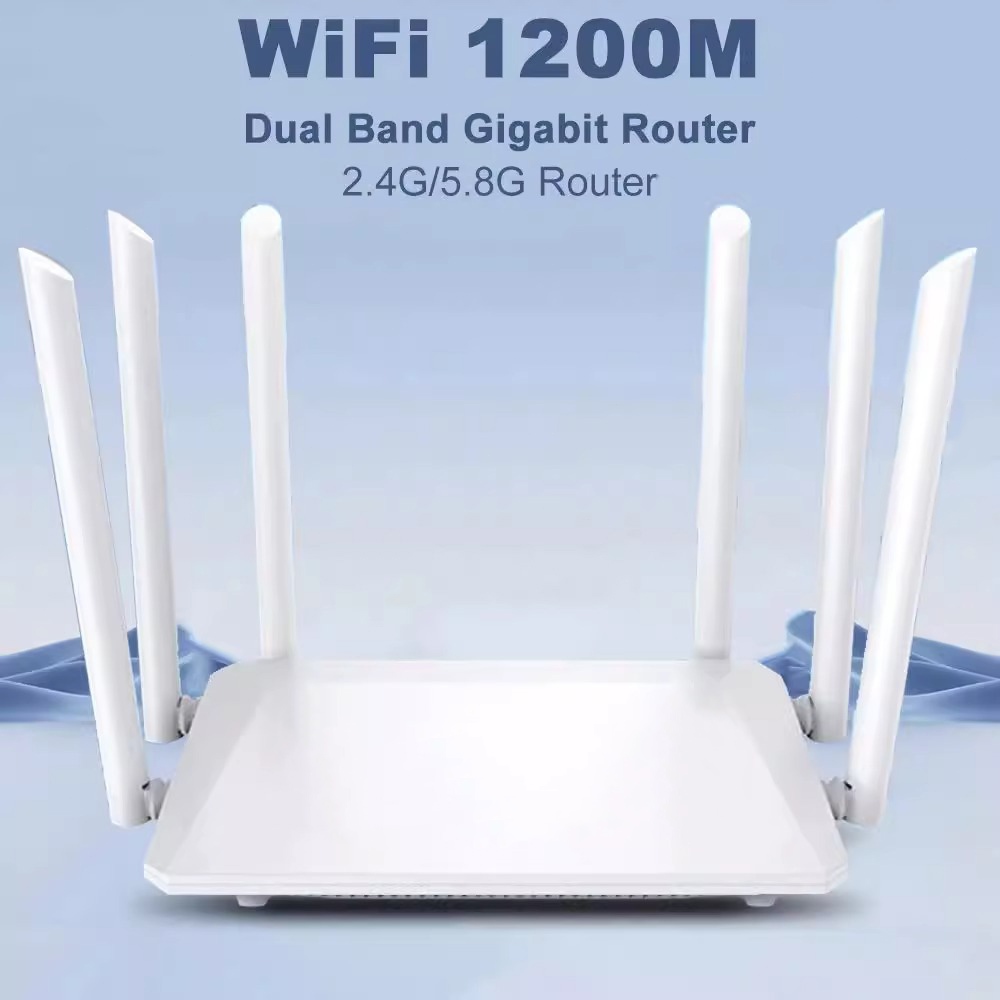 Jual 6Antena Router 300Mbps Rumah Kecepatan Tinggi Gigabit wifi Cakupan ...