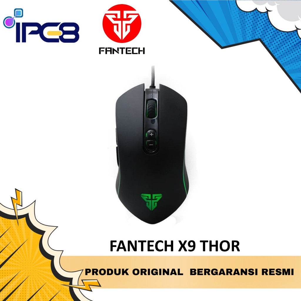 Jual FANTECH MOUSE X9 THOR | MOUSE GAMING | Shopee Indonesia