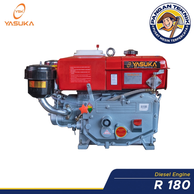 Jual MESIN DIESEL YASUKA | R 180 8 PK | MESIN PENGGERAK SOLAR | Shopee Indonesia