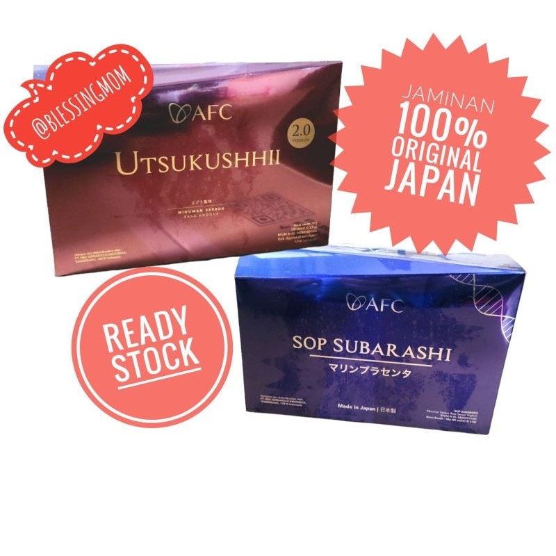 Jual AFC Utsukushii Sop Subarashi Jaminan 100% Original Japan | Shopee ...