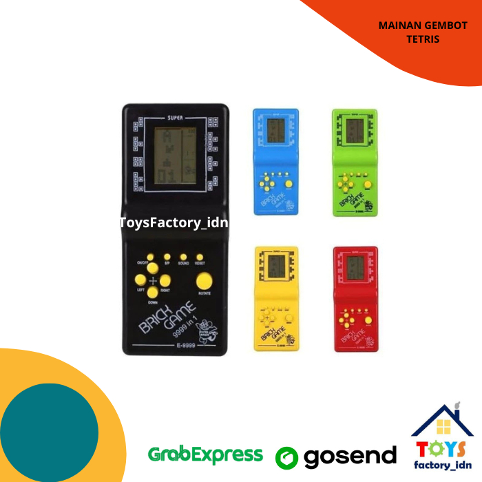 Jual MAINAN GEMBOY BRICK GAME 9999 IN 1 / MAINAN ANAK MURAH Meriah ...