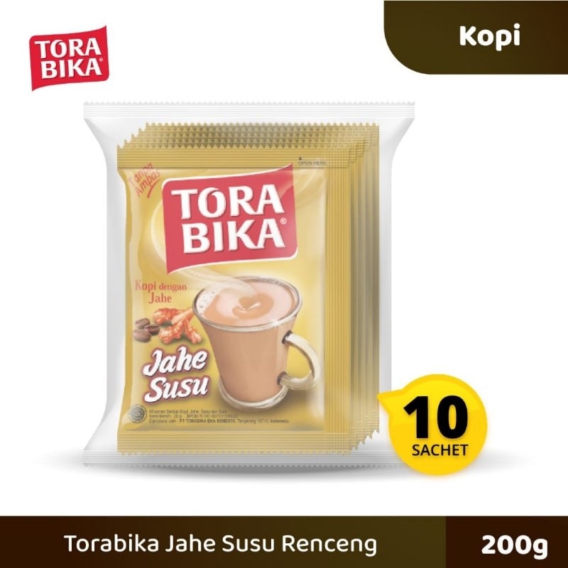 Jual Torabika Jahe Susu (1 Renceng Isi 10 Sachet) | Shopee Indonesia