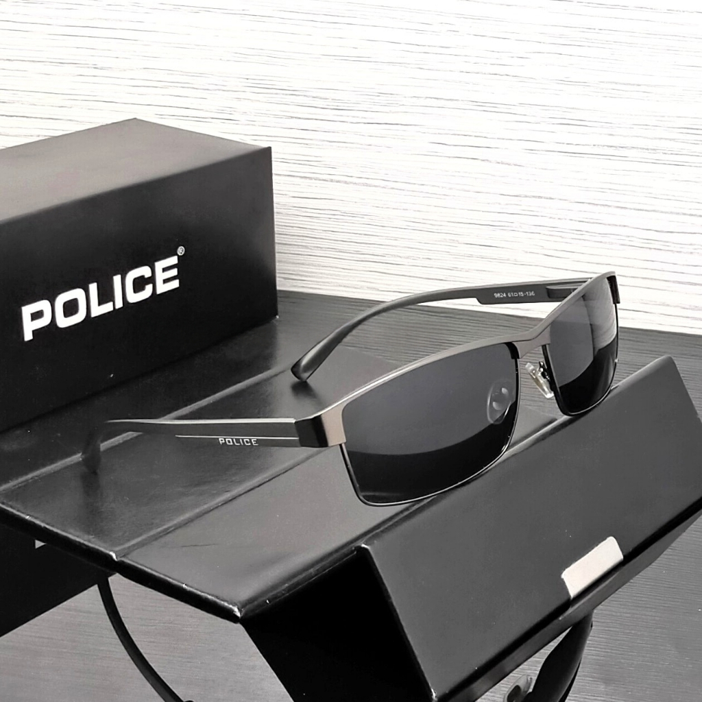 Jual kacamata fashion pria police p24 sunglass polarized lensa kaca cocok untuk mancing ...