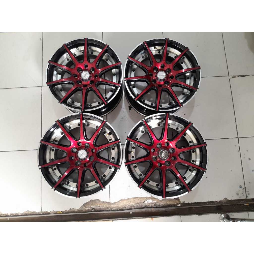 Jual Velg Racing Ring 15 Lebar 7/8 VOSSEN Baut 4 Murah R15 Mobil Brio Avanza Jazz Yaris Vios ...
