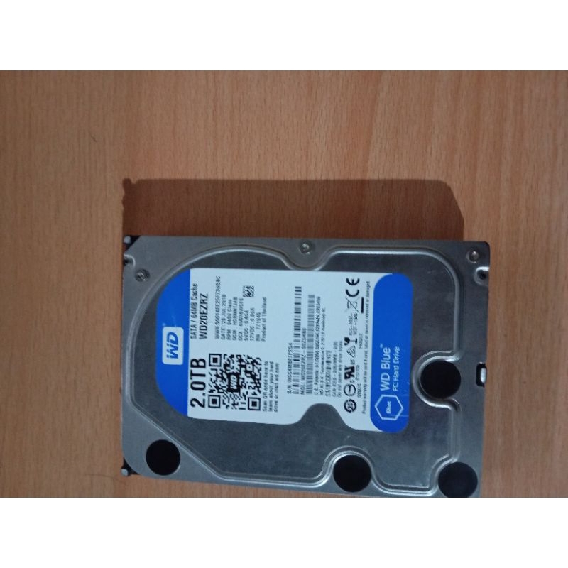 Jual WD Blue Hard Drive 2.0TB | Shopee Indonesia
