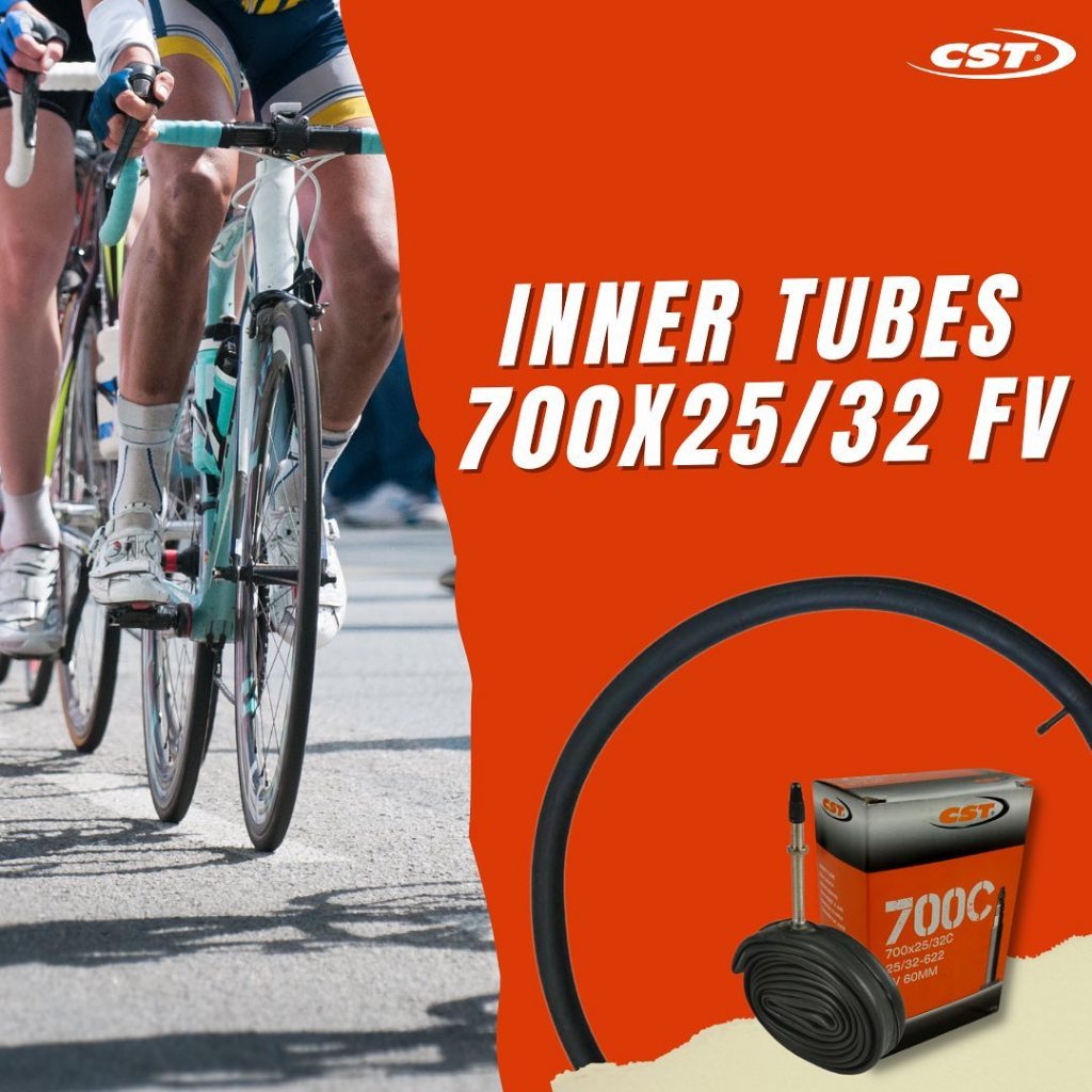 Jual CST Tube Ban Dalam Sepeda ROADBike 700x 25/32C FV / ban dalam 700C | Shopee Indonesia